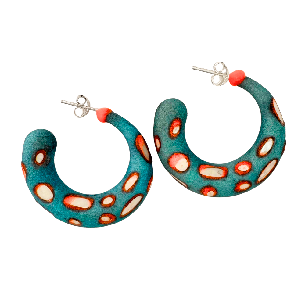 Port Hoops - Niamh Wright, Earrings Galore 2025-2026 – Heidi Lowe Gallery